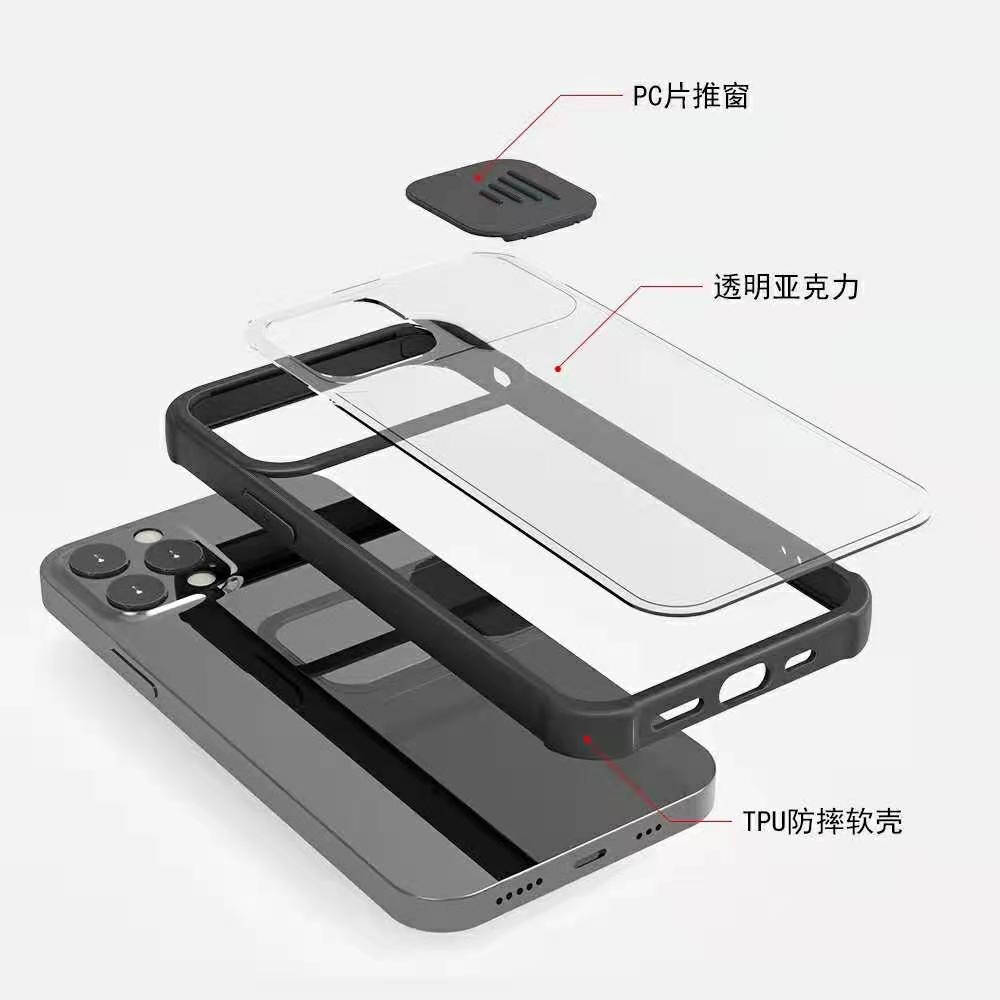 PC+TPU sliding window phonecase