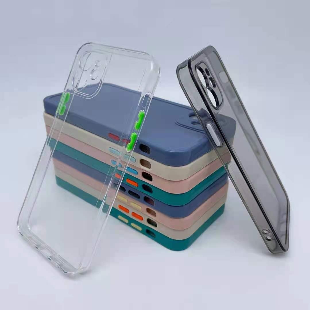 clear smartphone case with Color button