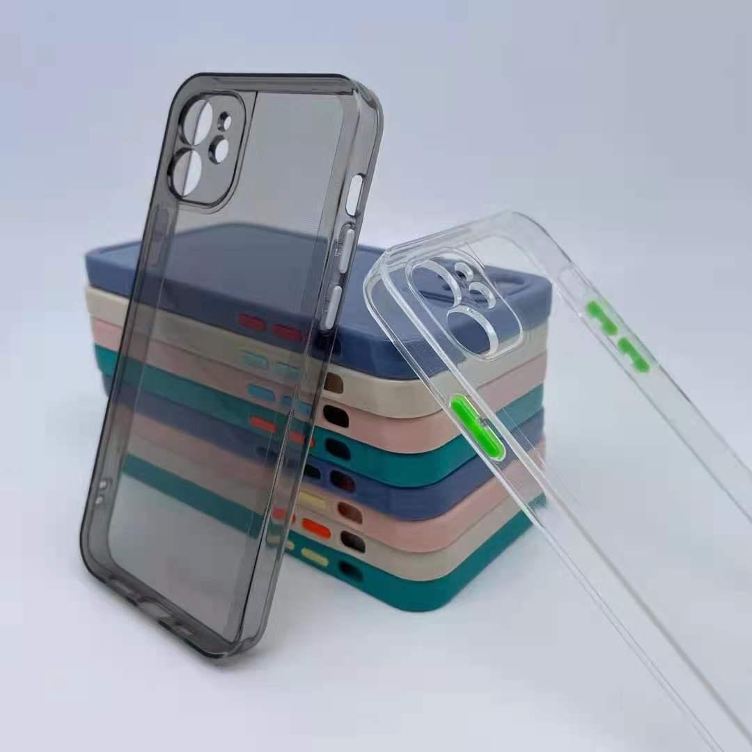 clear smartphone case with Color button