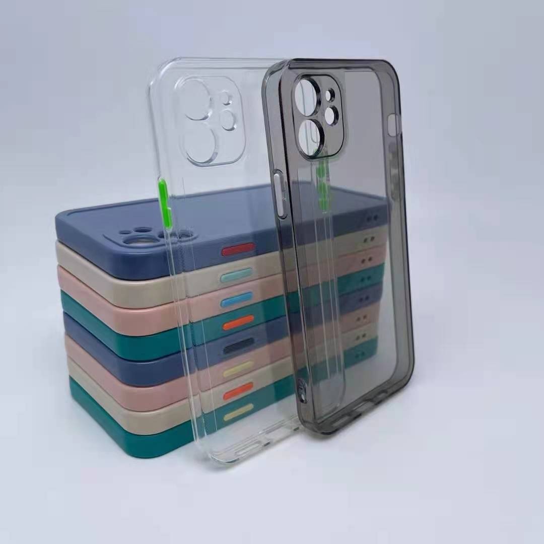 clear smartphone case with Color button