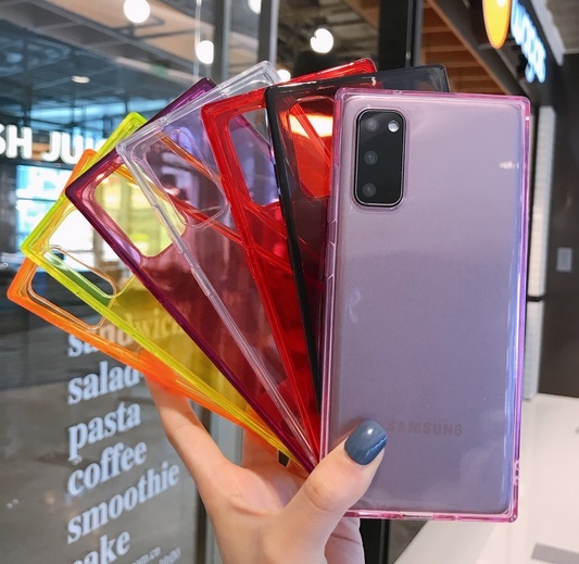 TPU case Right angle design Clear