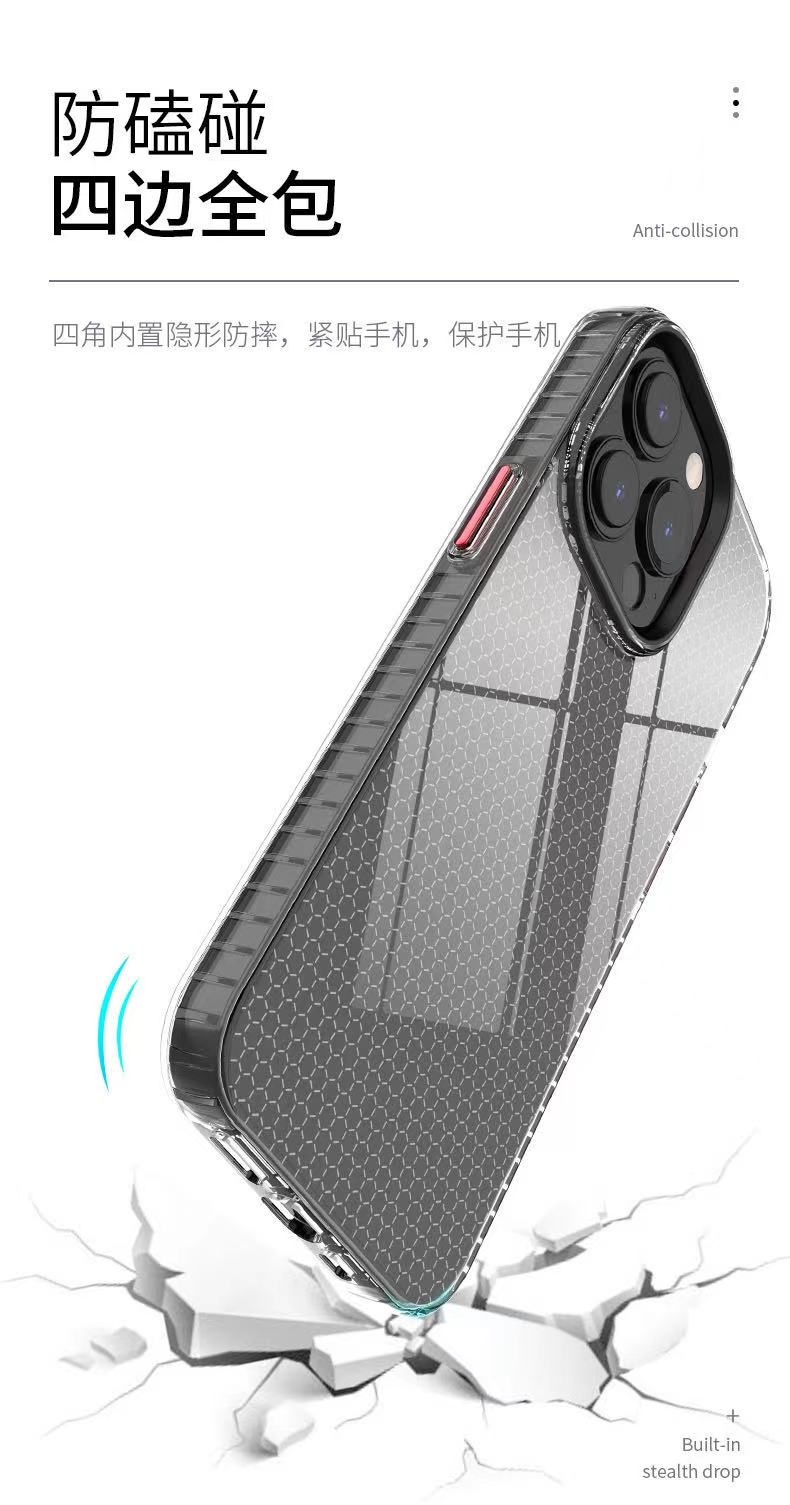 clear smartphone case with Color button