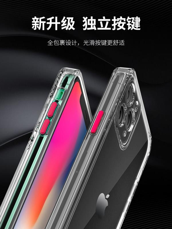 clear smartphone case with Color button