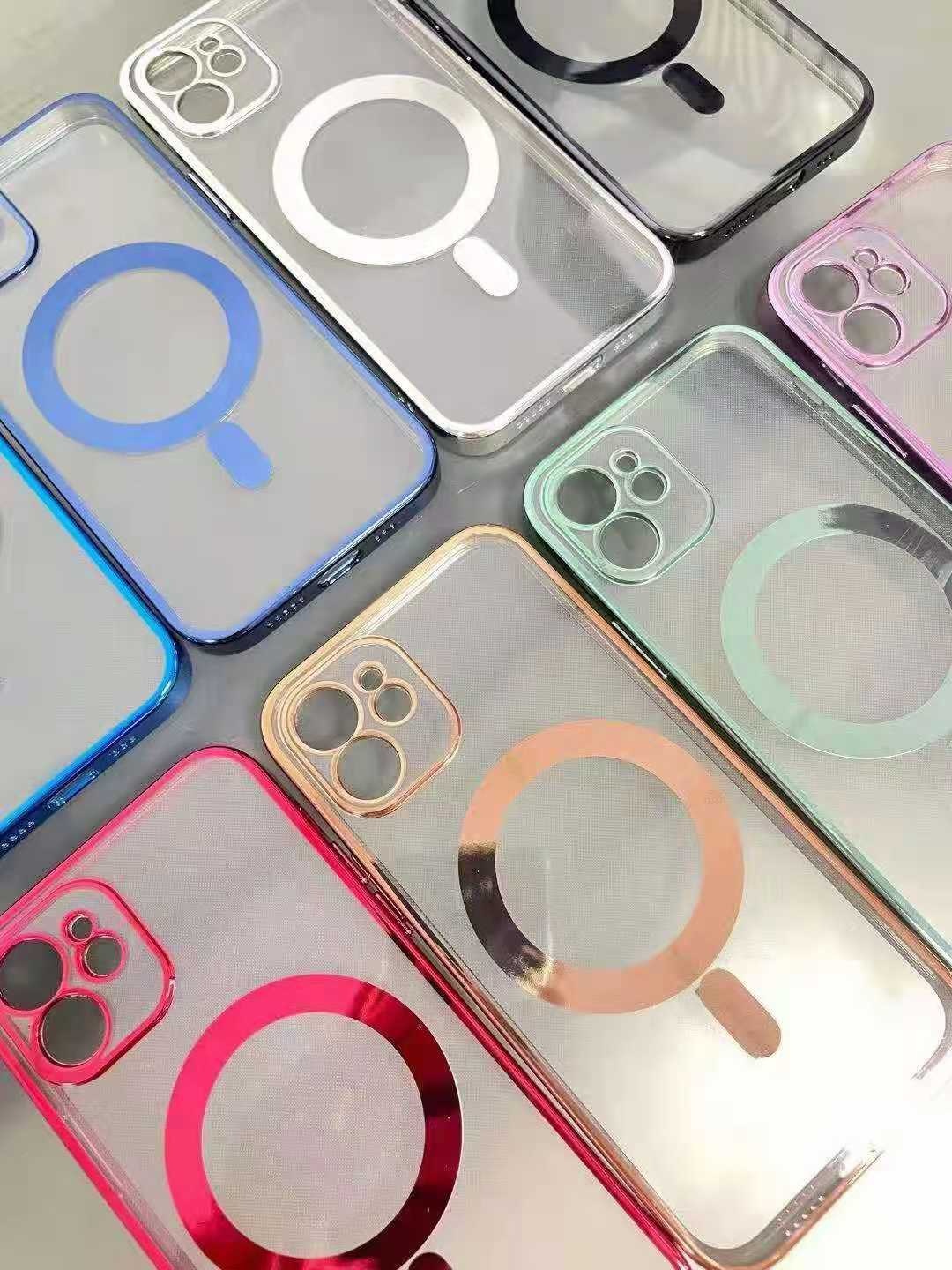 magnetization suction smartphone protective case