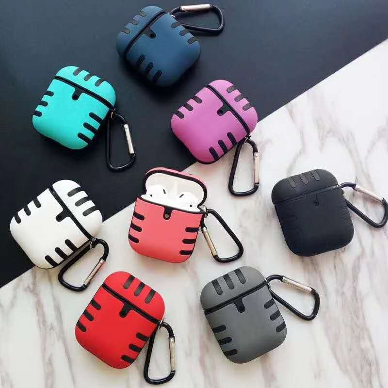 Leather earphone protective cover