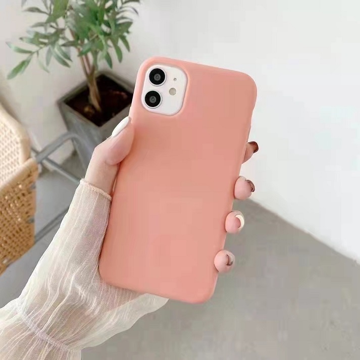 TPU soft case Solid color mobile phone case