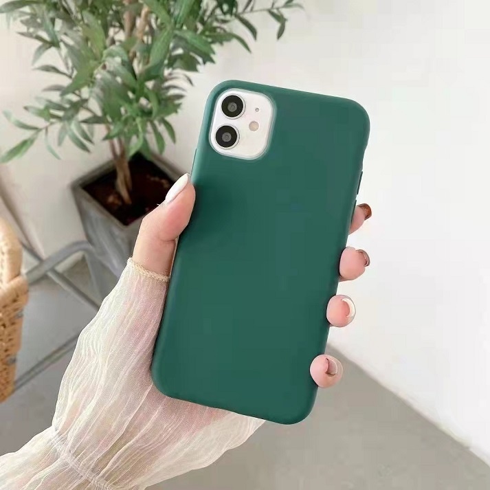 TPU soft case Solid color mobile phone case