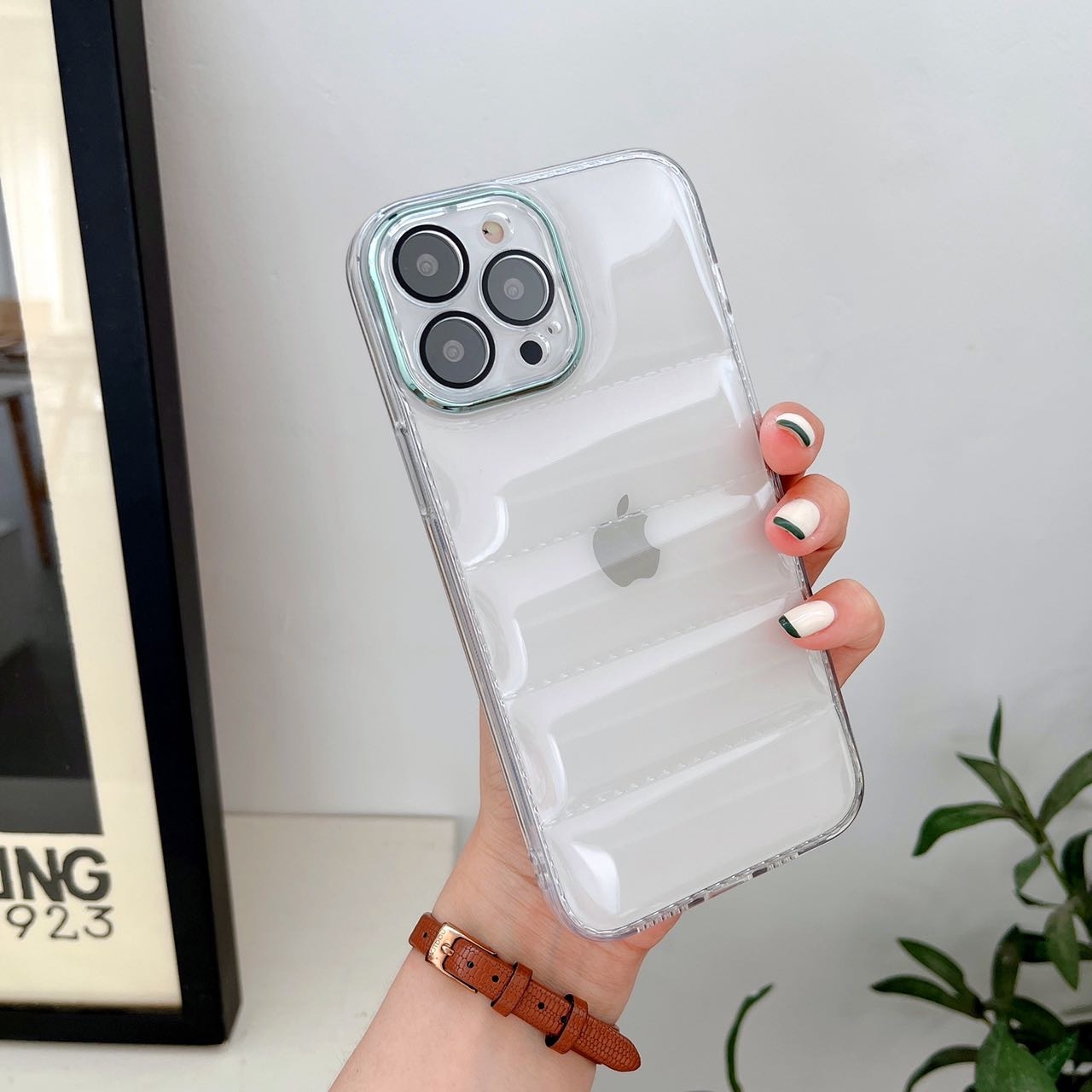 smart phone case TPU down jacket patten