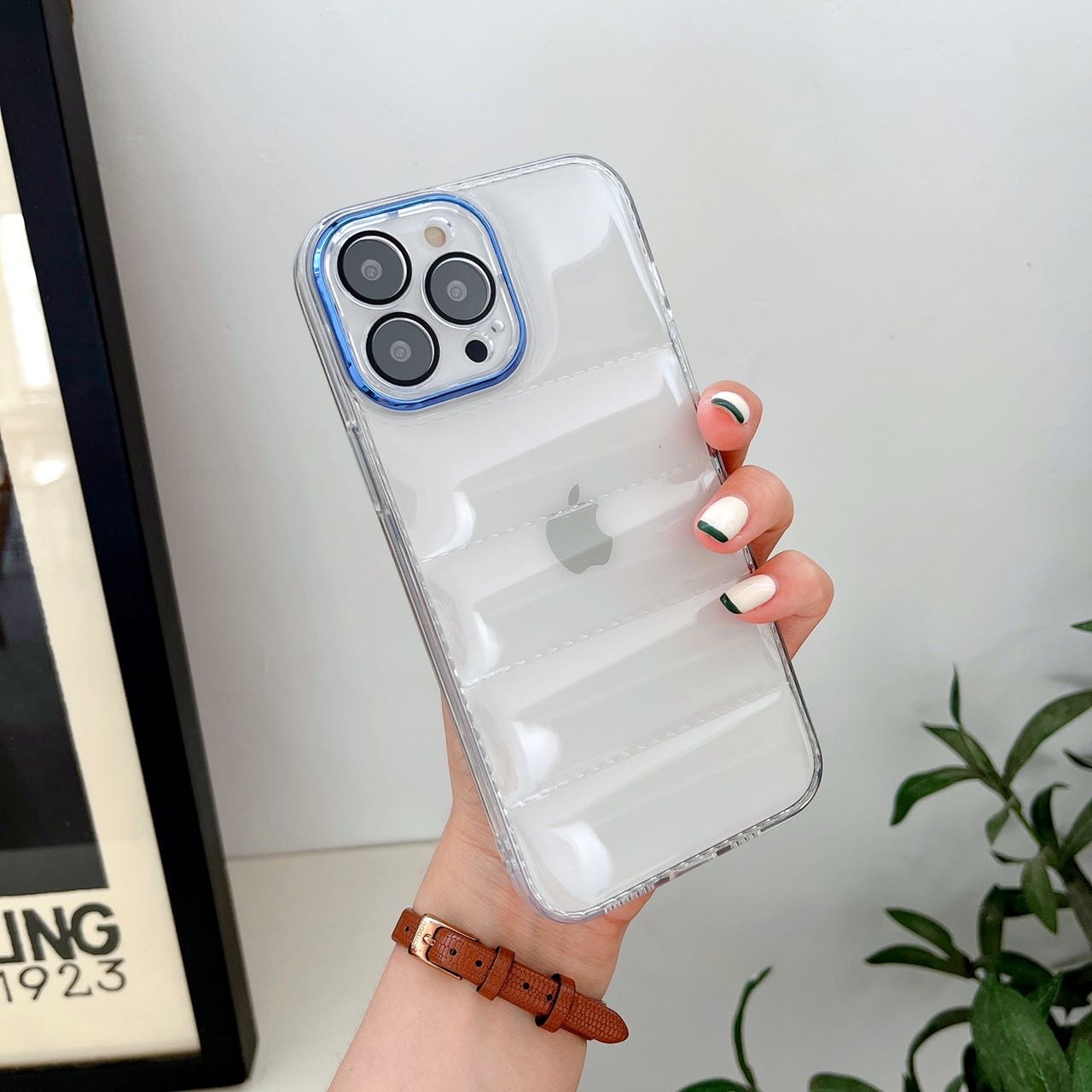 smart phone case TPU down jacket patten