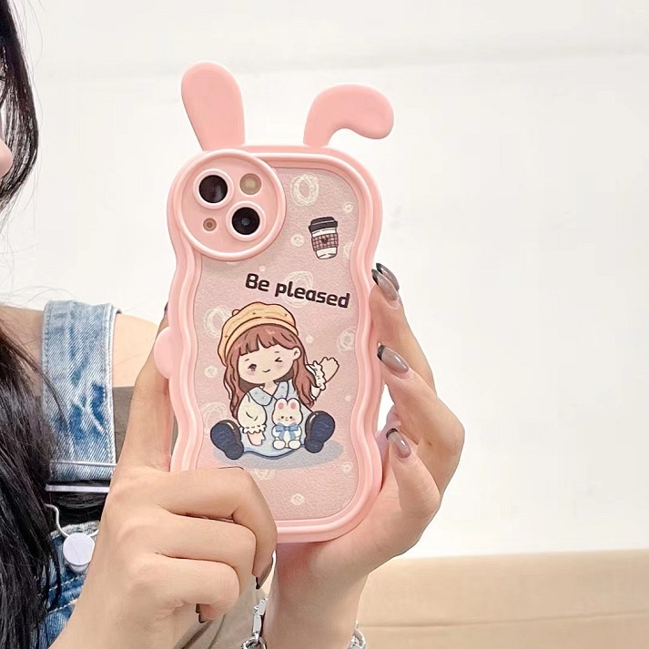 TPU phonecase Rabbit-shaped type phonecase
