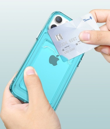 Card insert type Electroplated Phone case