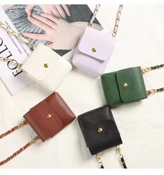 Folding mobile phone case PC+PVC+mental