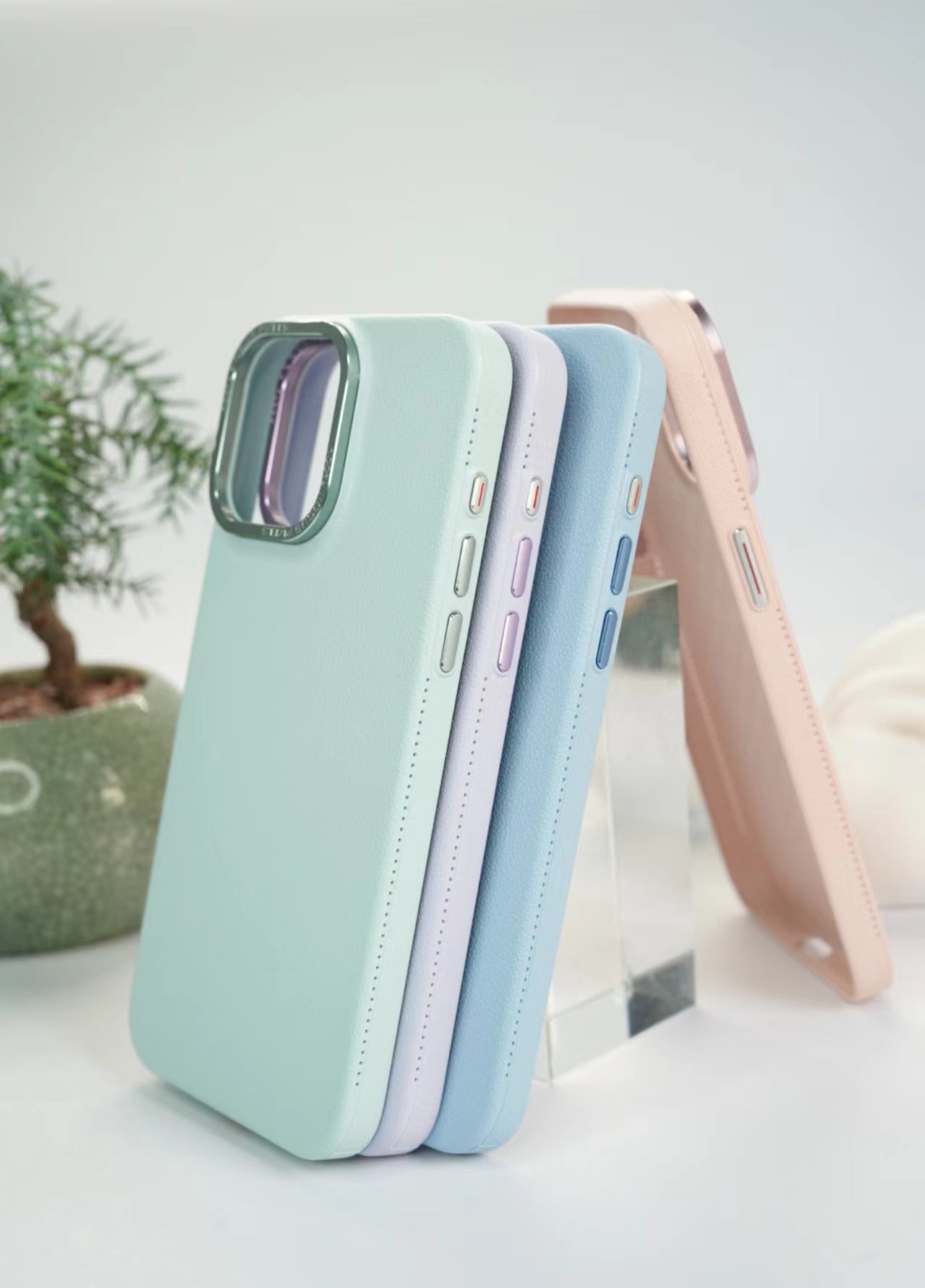 PC leather Pattern Smartphone case