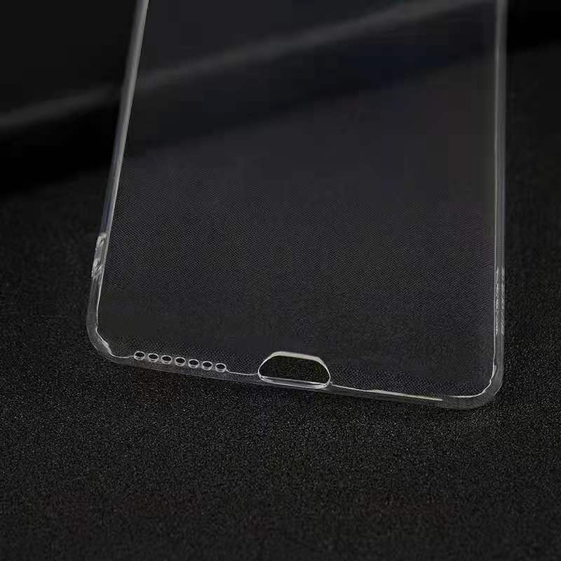 Lens protection design for smartphone clear protective case
