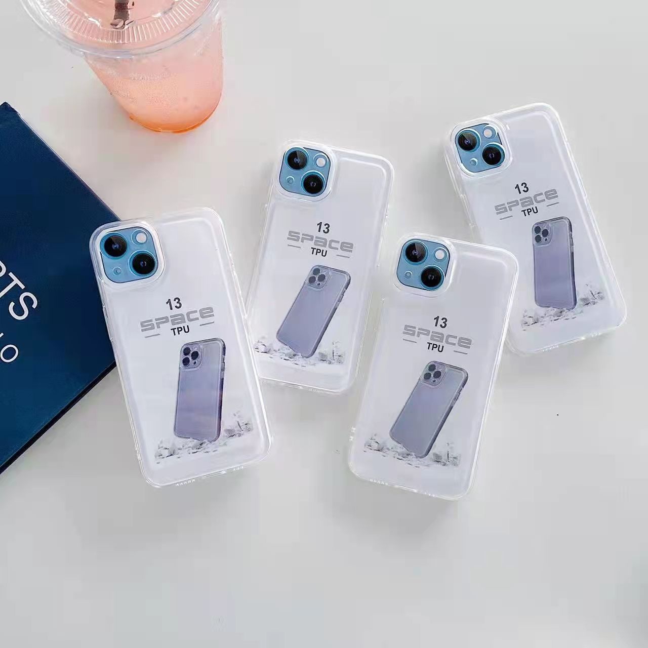 Space clear smartphone case DSHL